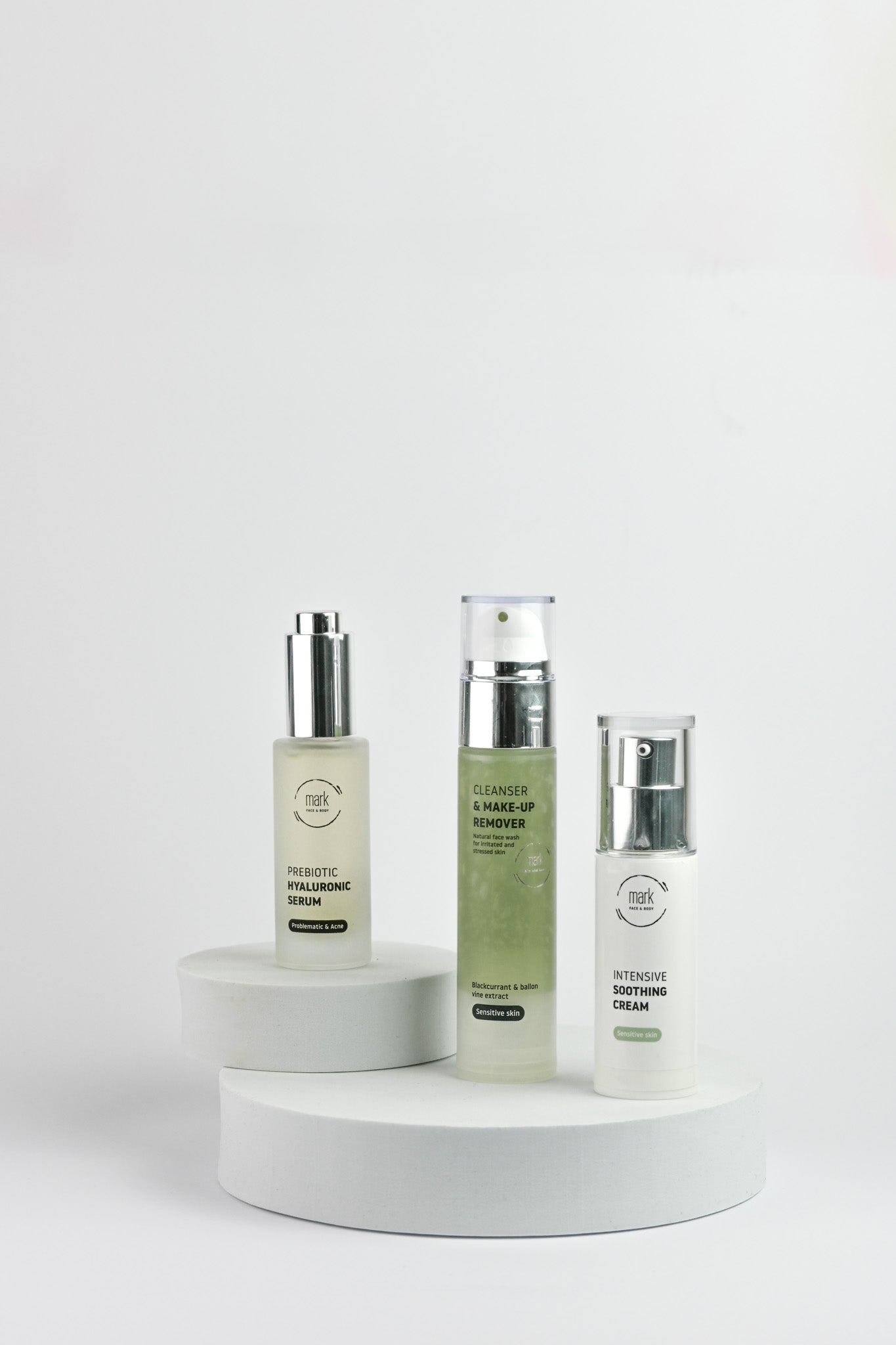 MARK SENSITIVE set Cleanser + Serum + Cream – Andrea z MARK face & body