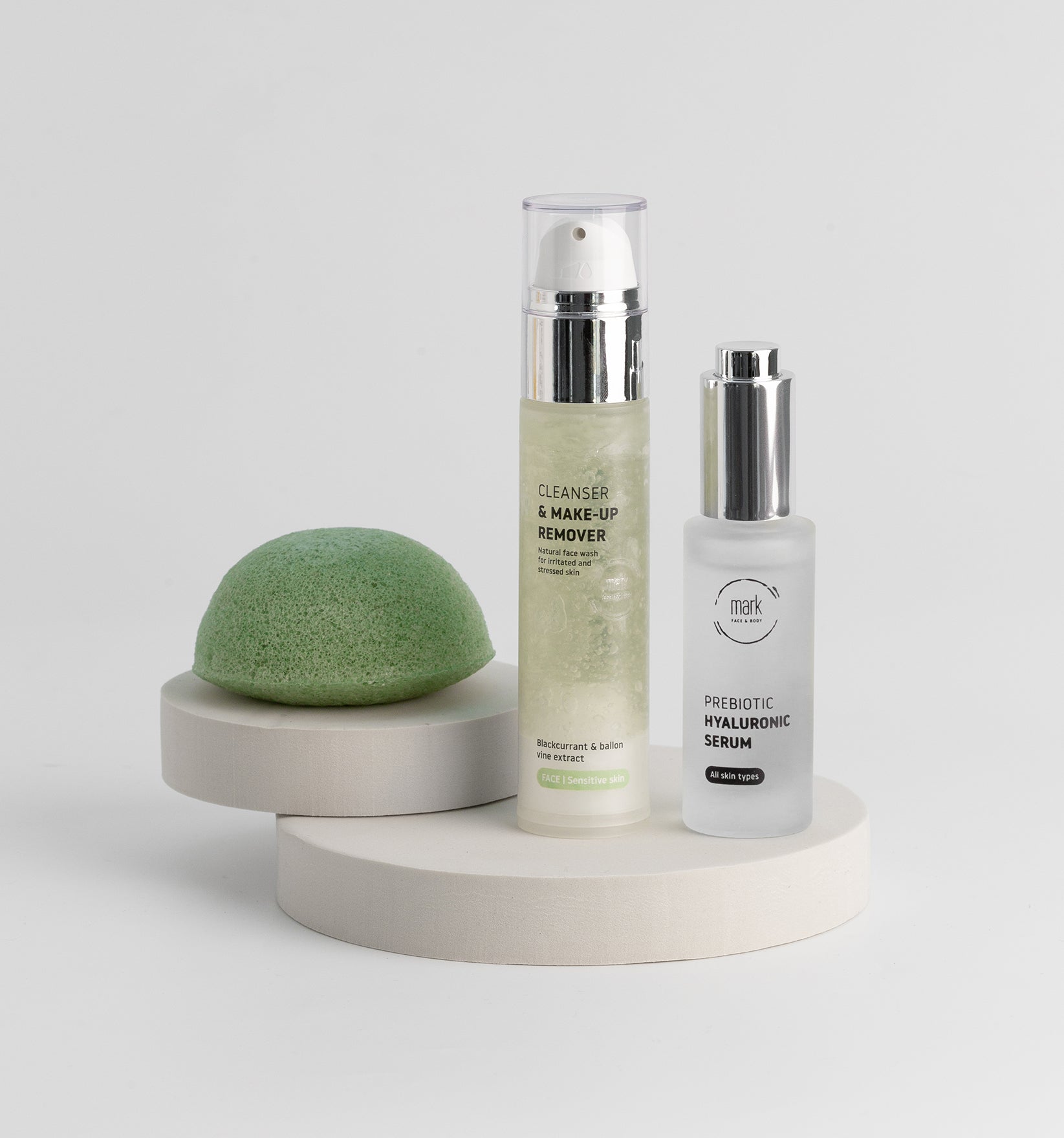 MARK SENSITIVE set Cleanser + Serum + Konjac – 🌸 MARK face and body